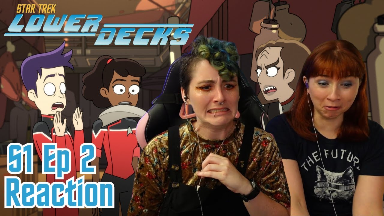 Hyoo-mons!!! | LOWER DECKS | S1 Ep 2 | Envoys | First time reaction ...