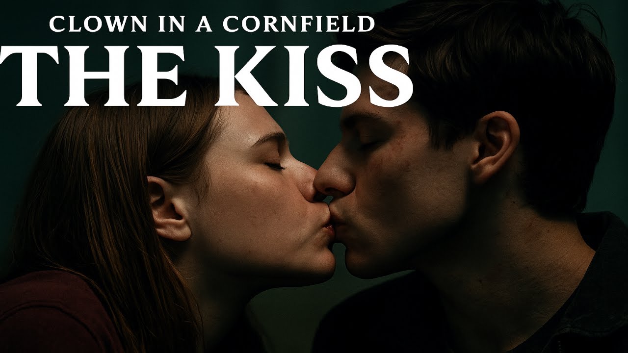 She kissed him even in the chaos | clown in a cornfield kiss scene - YouTube