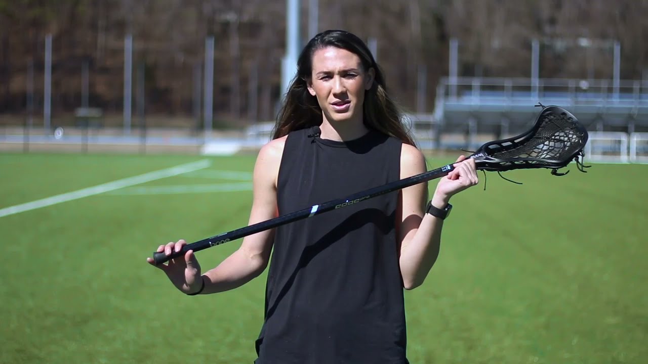 Why Marie McCool loves the Brine Edge Pro Lacrosse Stick - YouTube