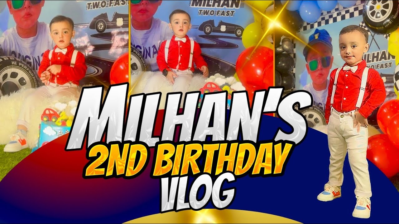 Milhan’s 2nd birthday | I decorated everything | Mamma&Sons| Milhan ...