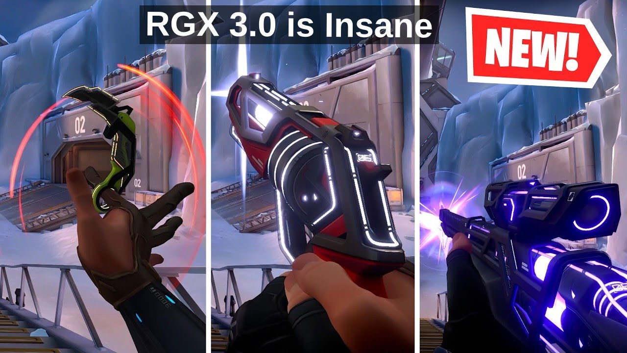 Valorant New RGX 3.0 Skin Bundle Complete In Game Showcase (Insane ...