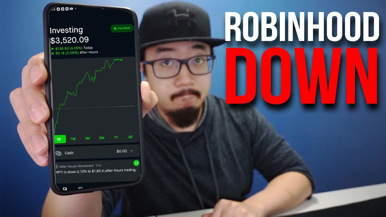 Robinhood Down AGAIN... Switching to WeBull? - YouTube