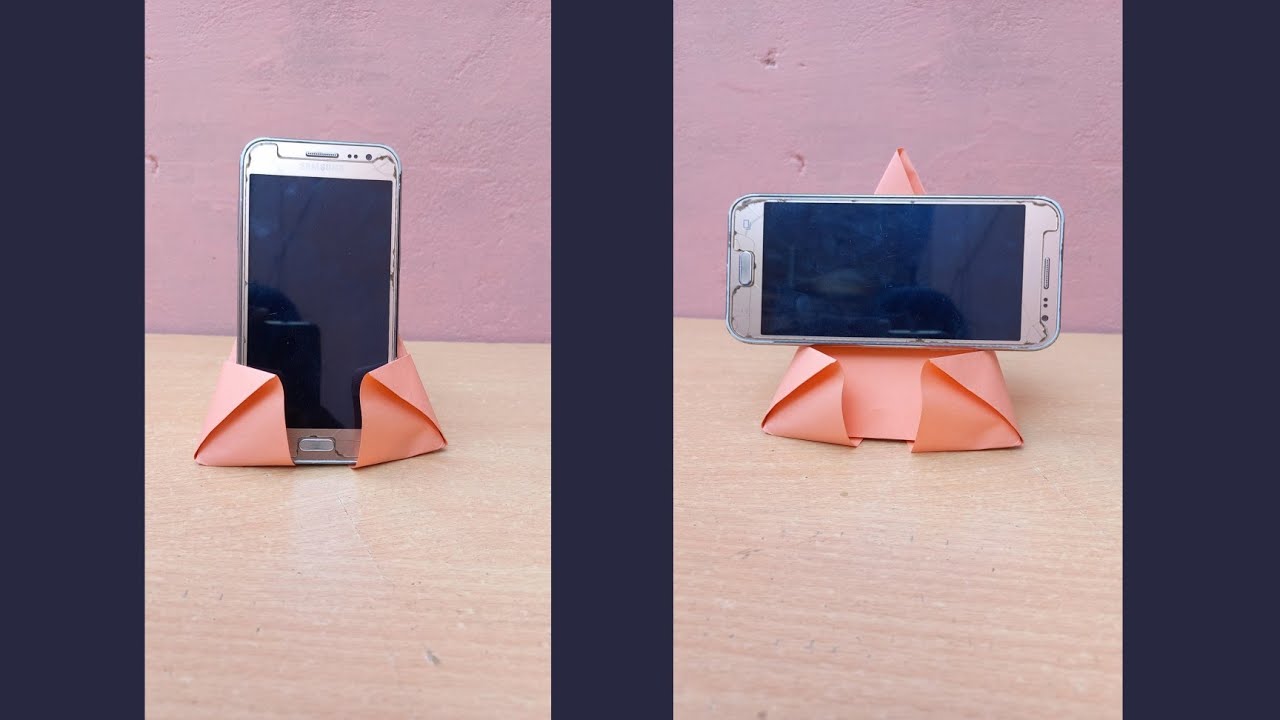 Mobile Stand, DIY Esay Origami, Paper Craft, How to make Mobile stand ...