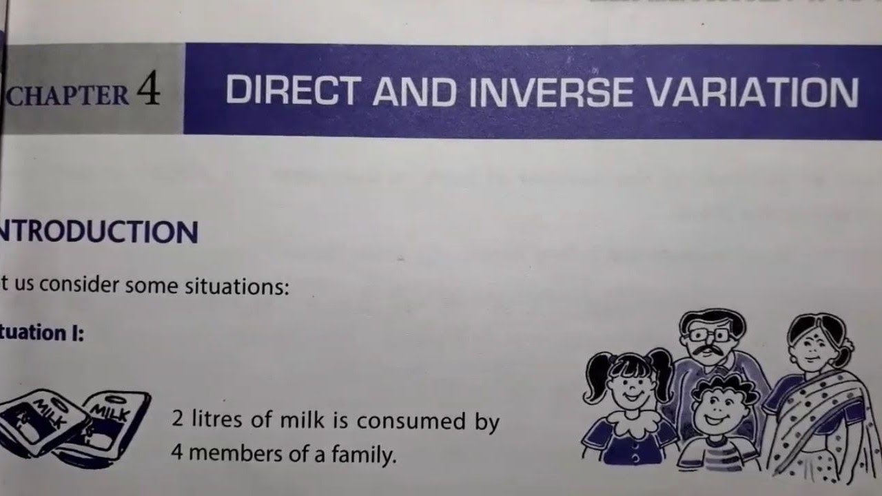 ||Direct and Inverse variation||WS-1||DAV Class 8 Maths Ch-4 WS-1 Full ...