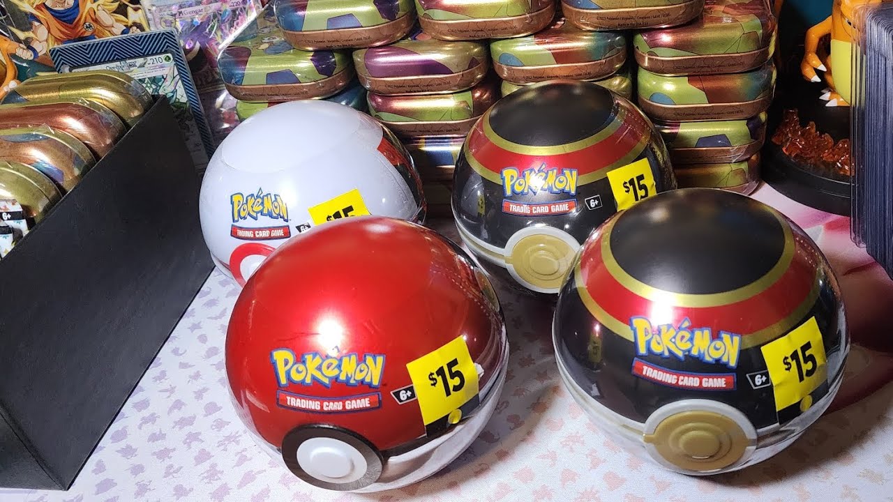 Black Friday Pokemon Pokeball Tin Opening + 151 Packs. Will We Get ...