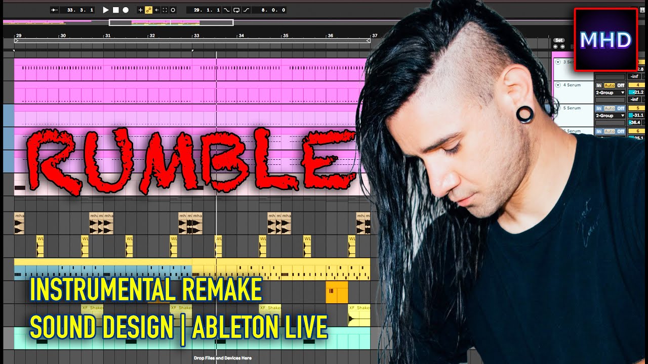 Skrillex - Rumble - Instrumental Remake | Sound Design in Serum ...