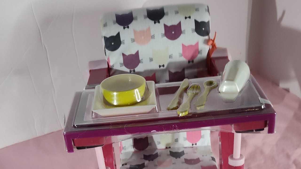 our generation chair set unboxing and review - YouTube