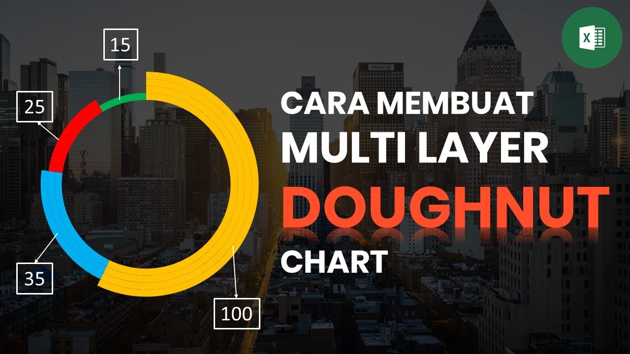 Cara Membuat Multi Layer Doughnut Chart Di Excel YouTube Cara Membuat Multi Layer Doughnut Chart Di Excel YouTube