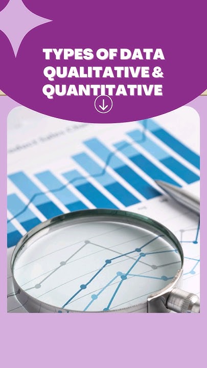 Types of data - Qualitative and quantitative #statistics #data #stats # ...