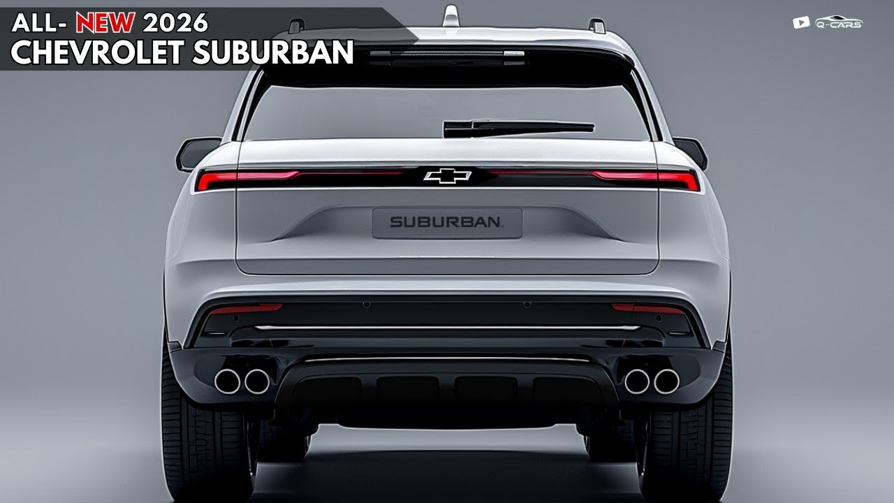 2026 Chevrolet Suburban Unveiled - The Ultimate Family SUV? Meet the ...