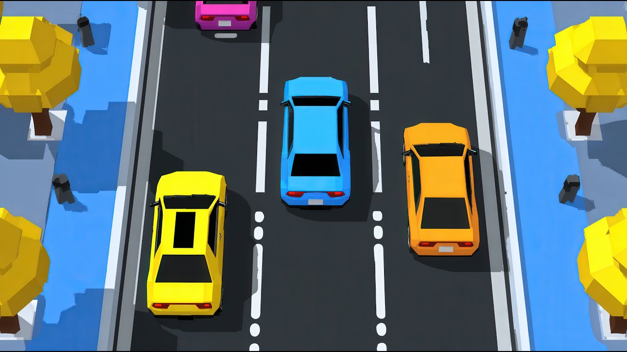 Traffic Run - Gameplay Walkthrough - All Levels (IOS, Android) - YouTube