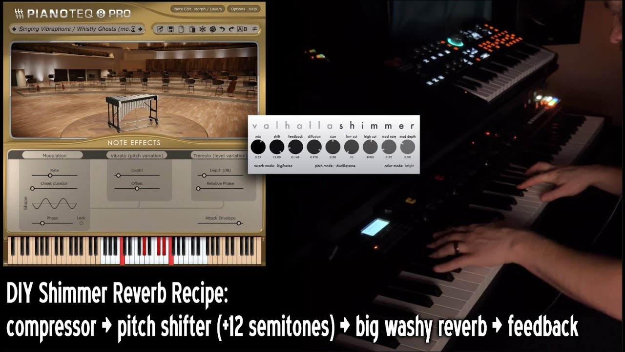 Pianoteq Experiments - Improv with a Bowed Vibraphone - YouTube