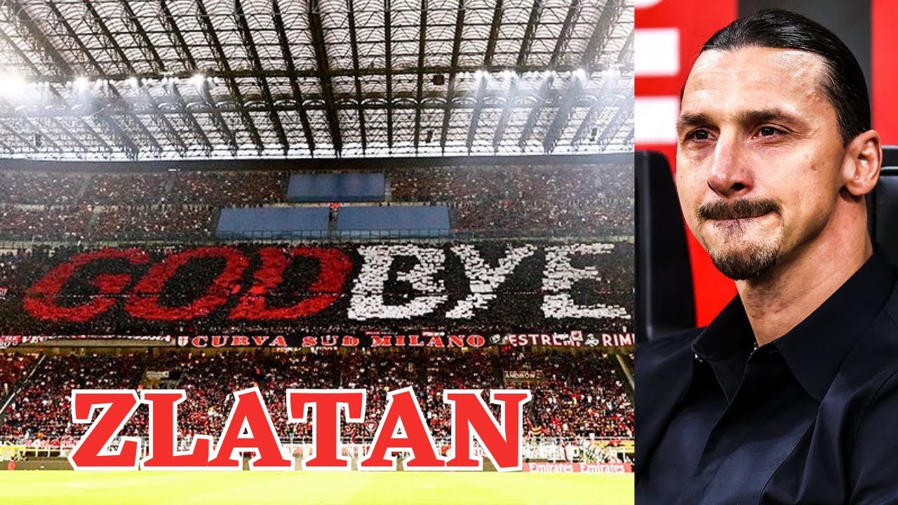 Zlatan Ibrahimovic's Emotional Retirement Announcement - YouTube