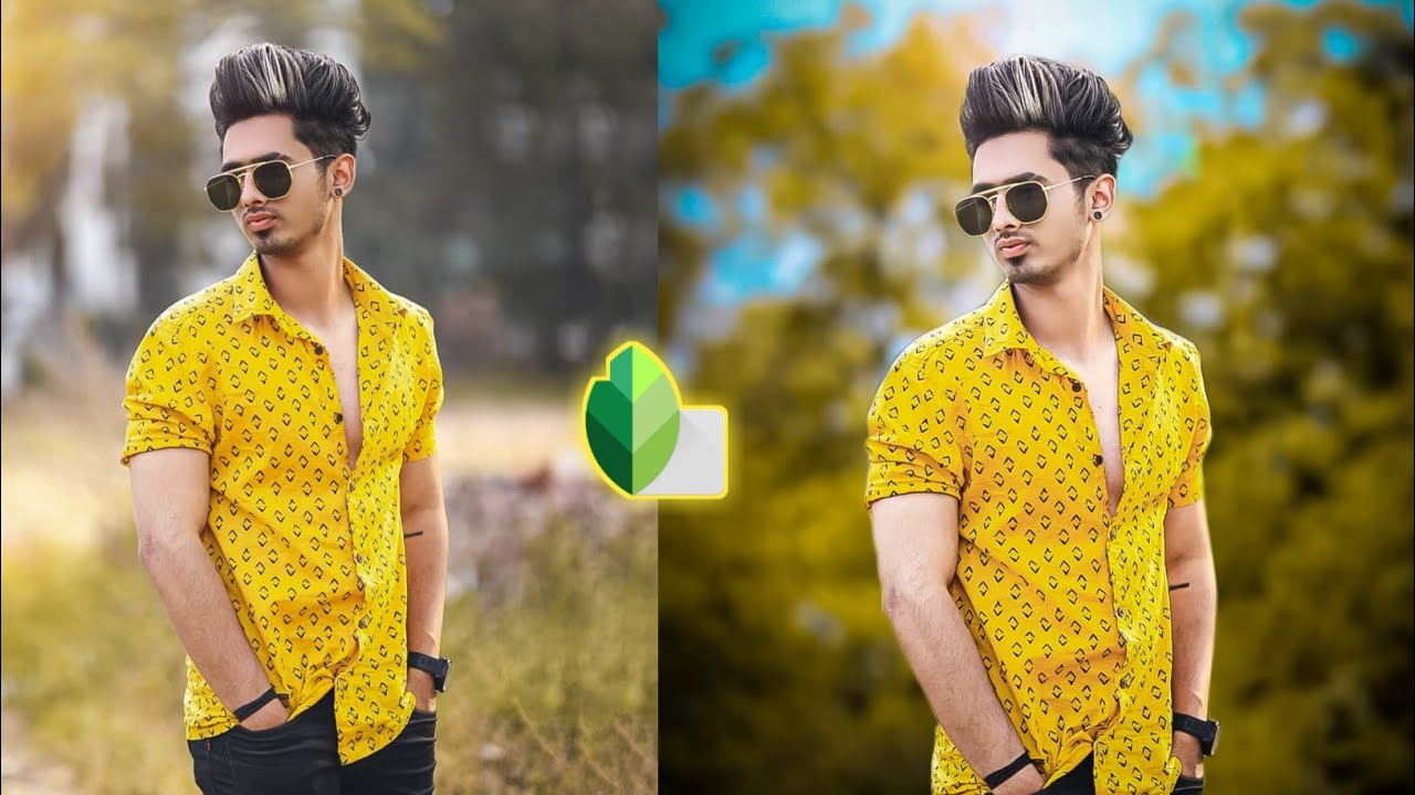 New Snapseed Photo Editing Tutorial | Snapseed Background Change Photo ...