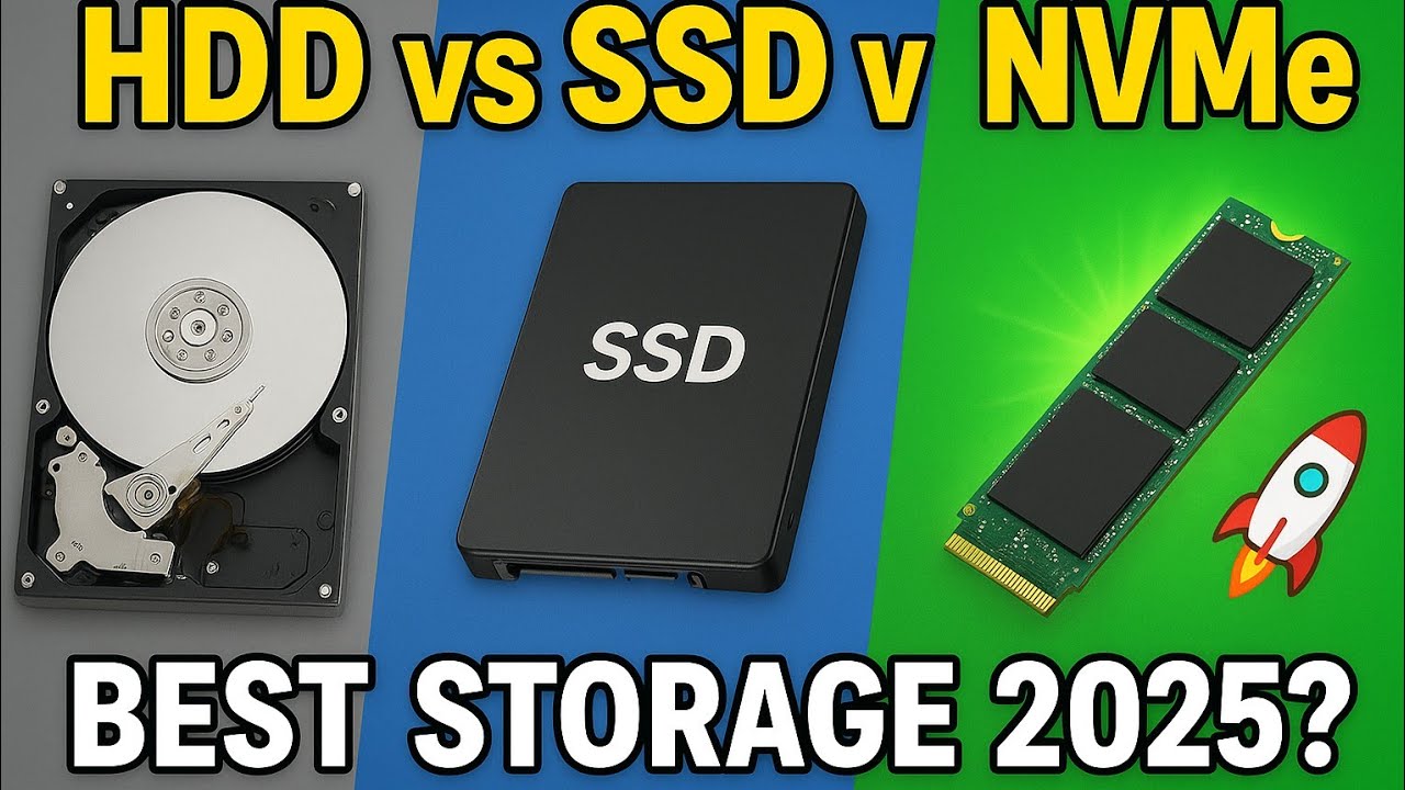 PC/Laptop Ke Liye Best Storage Kaise Choose Kare? HDD vs SSD Explained ...