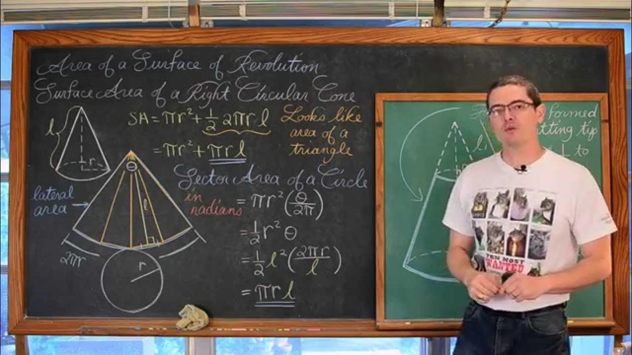 Area of a Surface of Revolution Calculus 2 - YouTube