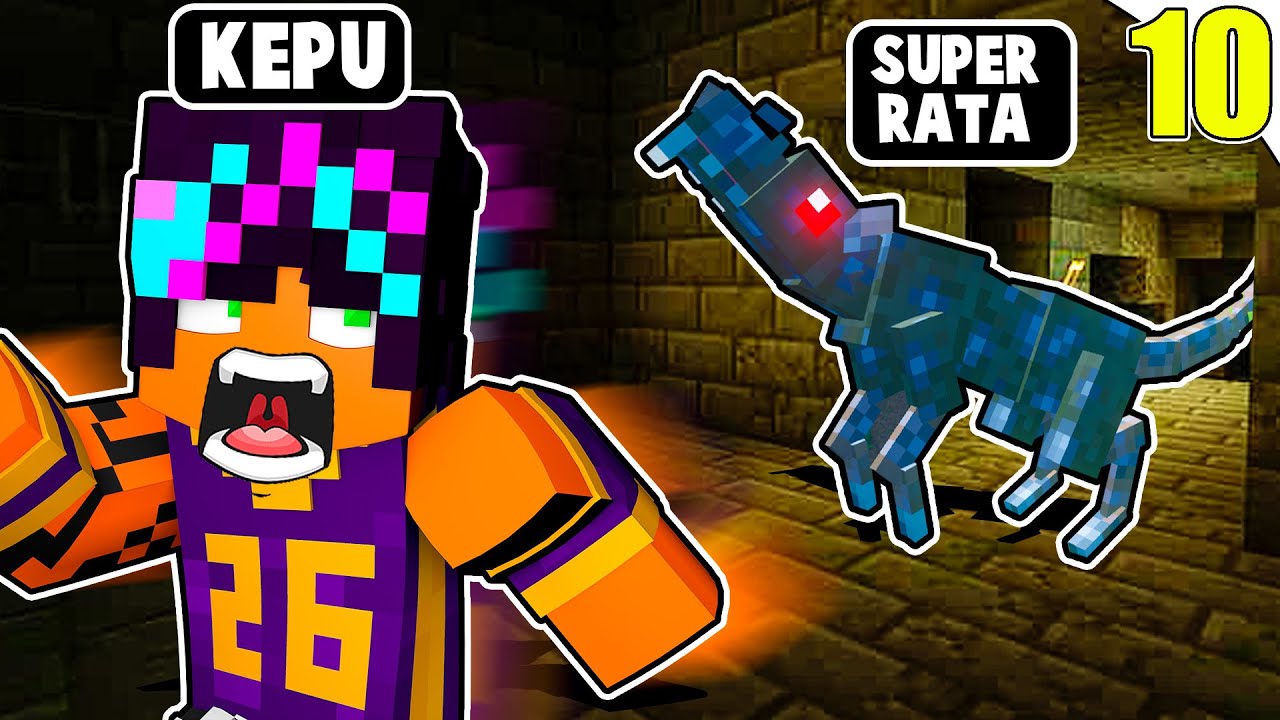 El ALCALDE me pide AYUDA: ¡Caza a la RATA GIGANTE en MINECRAFT SERIE ...