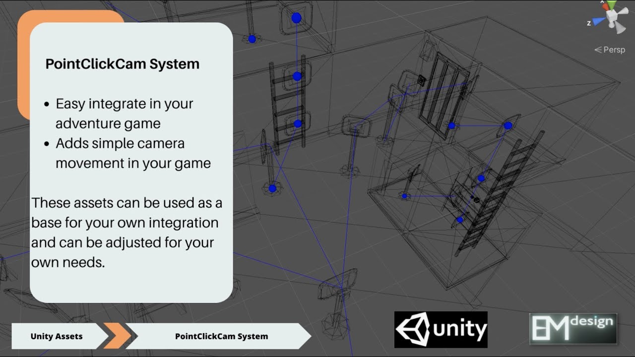 Unity Asset - PointClickCam System Demo en Setup - YouTube