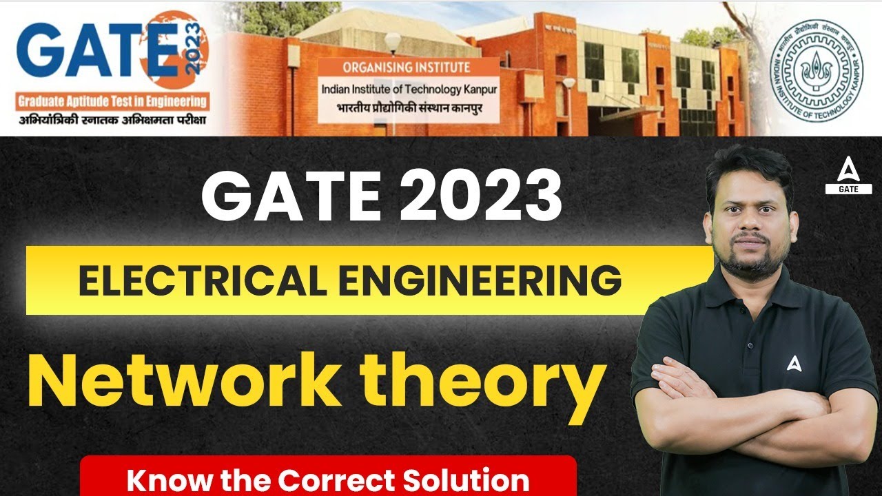 GATE Response Sheet 2023 | GATE 2023 Electrical Engineering Answer Key ...