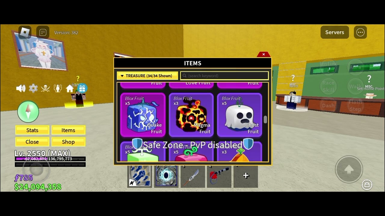 My Blox fruit Inventory Showcase 👀? - YouTube