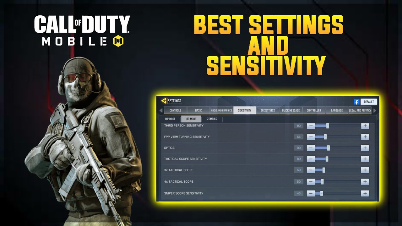 Best Settings and Sensitivity for Thumb Players | COD Mobile - YouTube