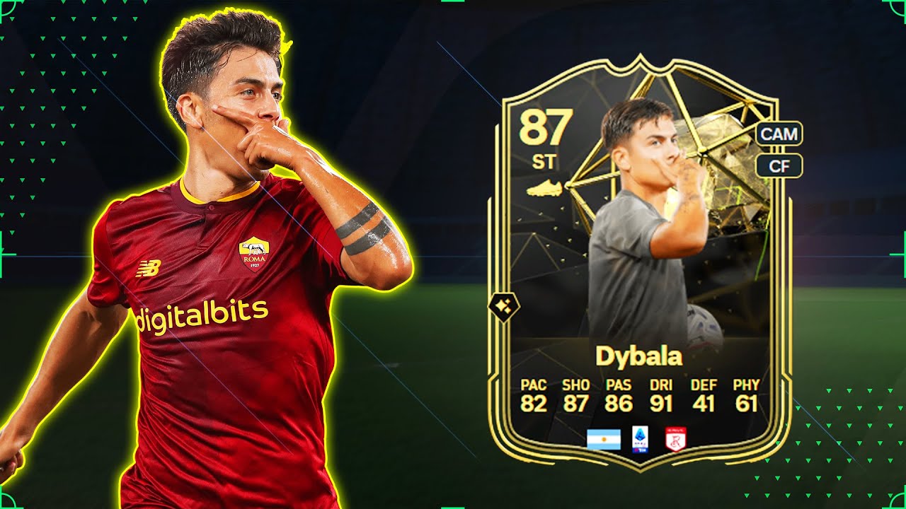 FC 24 INFORM DYBALA PLAYER REVIEW (87) | FC 24 - Dybala Player Review ...