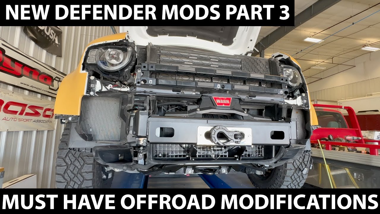 New Land Rover Defender Offroad Upgrades - YouTube