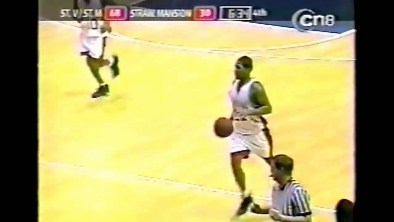 LeBron getting crossed in high school - YouTube