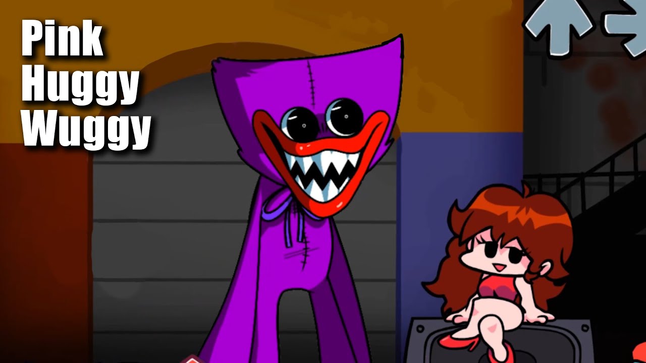Pink Huggy Wuggy in FNF - FAN Edit | Poppy Playtime - YouTube