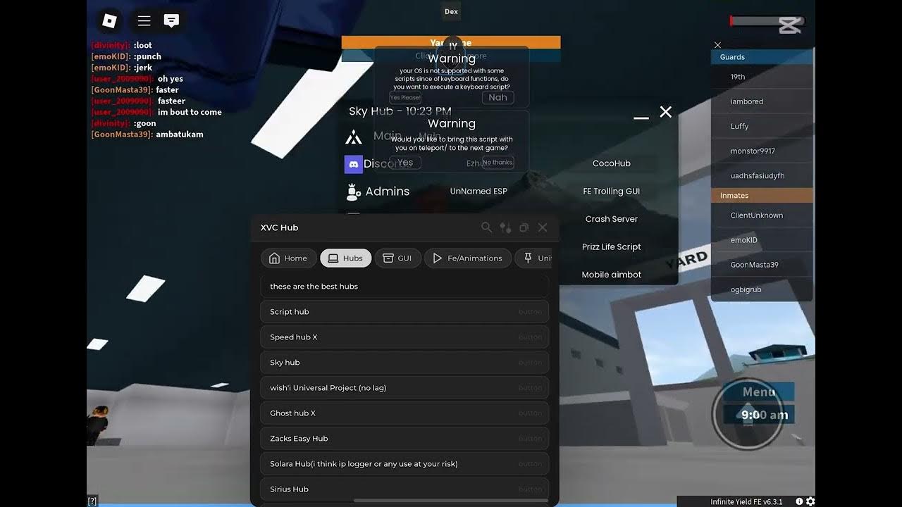 (Fe) Roblox Script Showcase | XVC Hub | Universal Script - YouTube