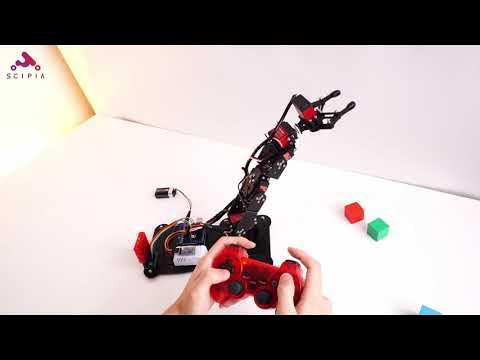 Assembly Tutorial #1 for Bluetooth Arduino Robot Arm with Smartphone(Android & IOS) Control ...