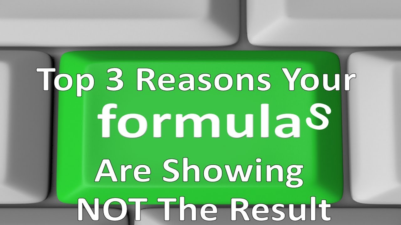Excel Is Showing Formula Not Result Ffopmundo excel-is-showing-formula-not-result-ffopmundo