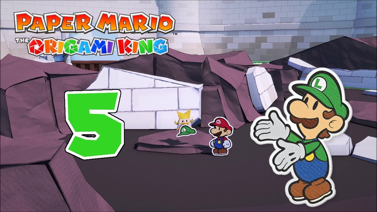 Paper Mario: The Origami King 📃 #5: Luigis Rettung & die Spur der roten ...