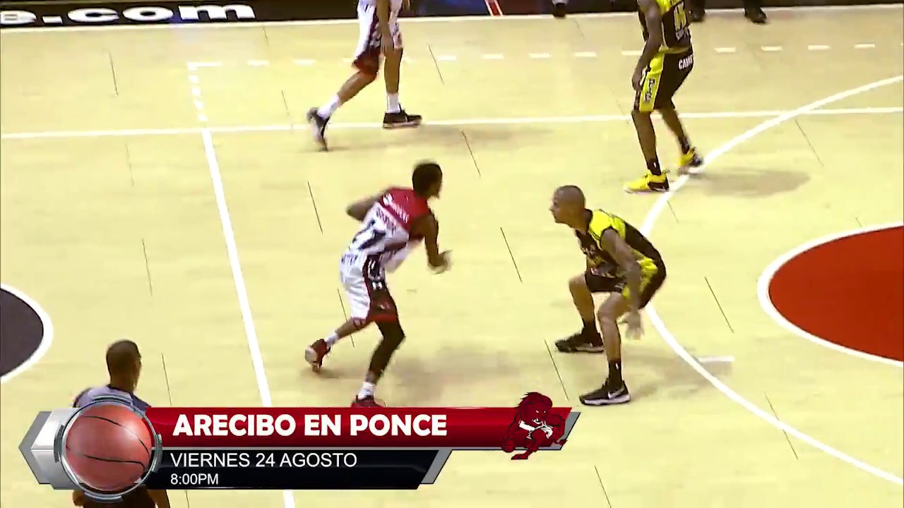 BSN Ponce Leones 2018 - Arecibo en Ponce | viernes 24 ago - YouTube