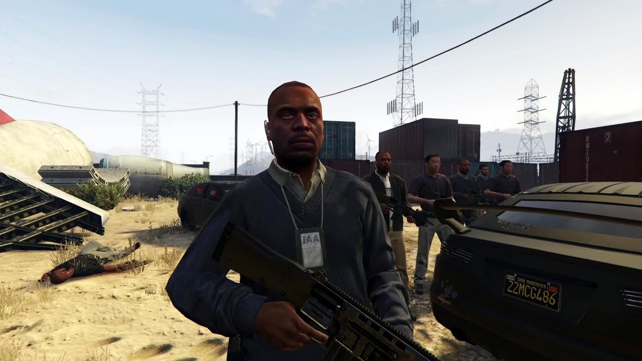 GTA 5 NPC Wars 07 - IAA vs FIB #npcwars - YouTube