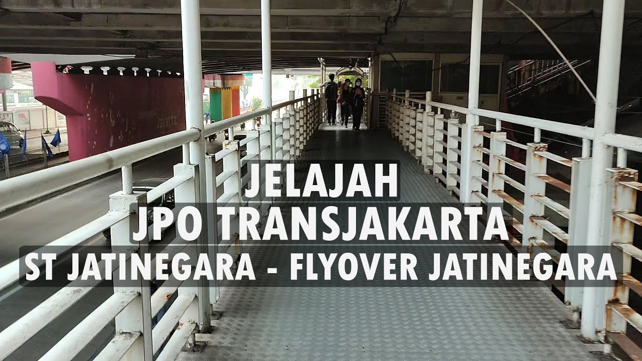 NARROW SPACE TRANSIT HALTE STASIUN JATINEGARA FLYOVER JATINEGARA ...