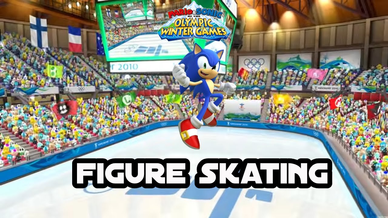 Mario & Sonic At The Vancouver 2010 Olympic Winter Games Figure Skating ...