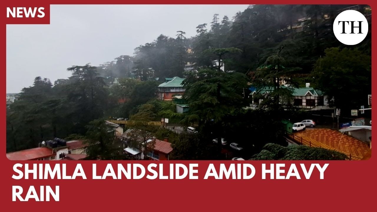 Landslide in Shimla | Red alert in Himachal Pradesh, schools shut in 9 ...