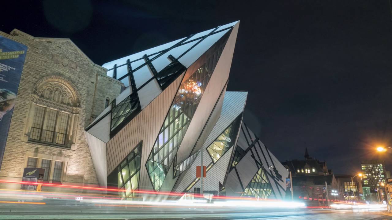 Toronto Architecture Royal Ontario Museum Timelapse - YouTube