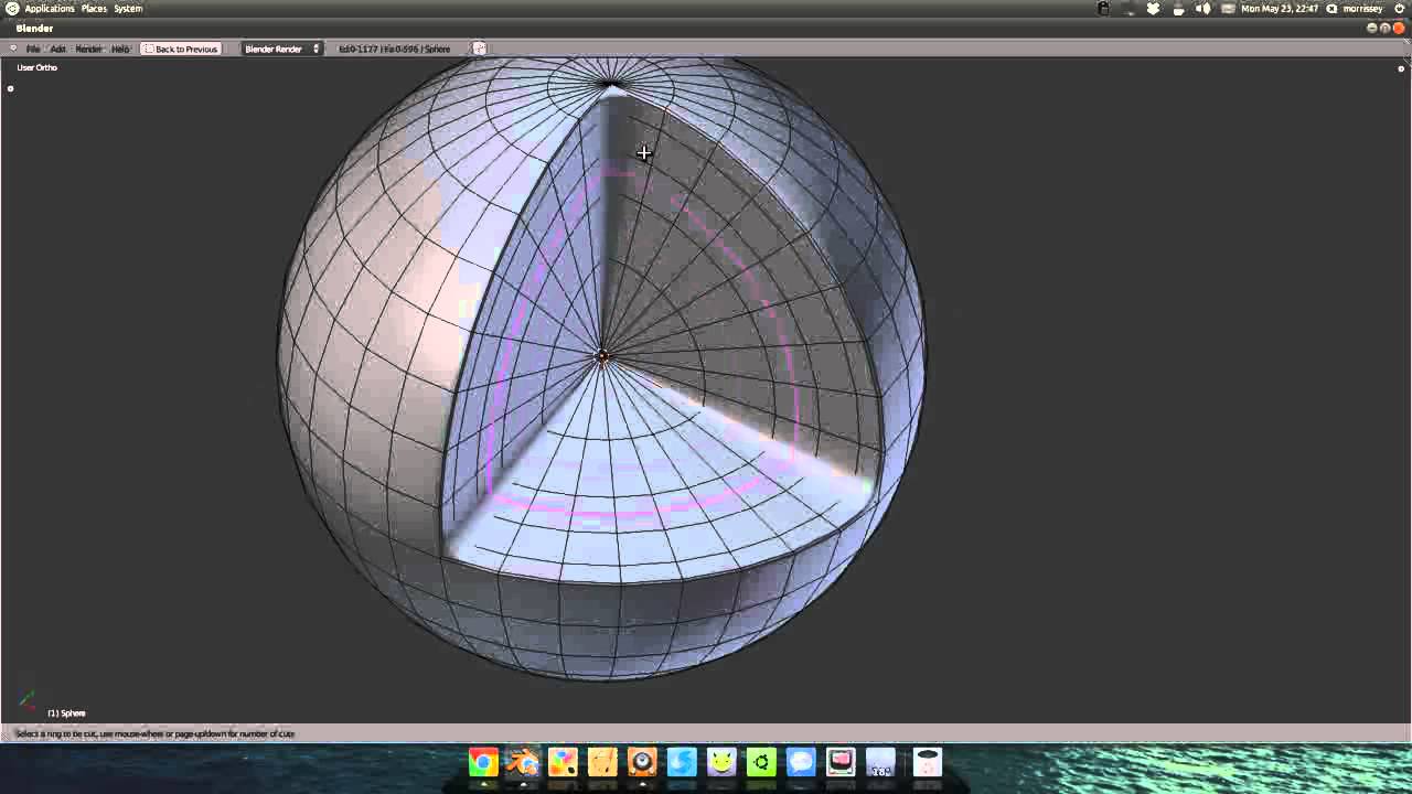 How To Model An Earths Core Inside Blender 2.5 - YouTube