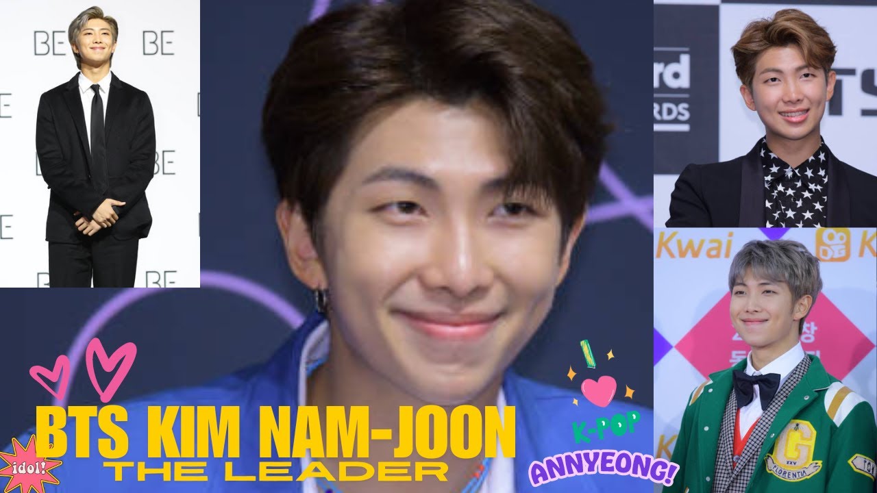 BTS Kim Nam-joon aka "RM" - The Group Leader | fanmade by JVSFAV - YouTube