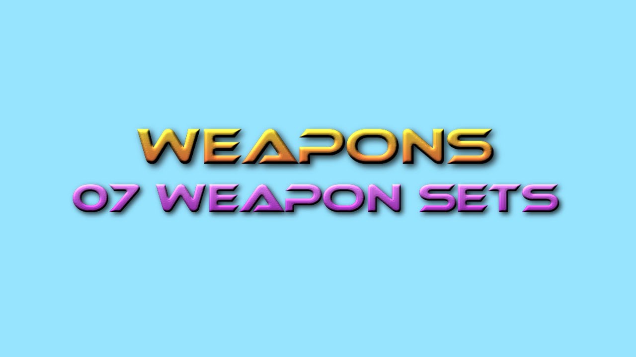 Game Design Tutor Weapons 07: Weapon Sets - YouTube