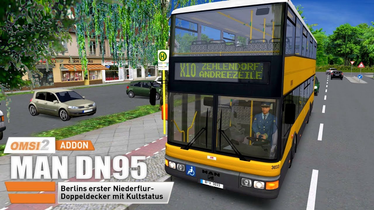 OMSI 2 MAN DN95 Niederflur-Doppeldeckerbus ☆ Let's Play OMSI 2 | #824 ...