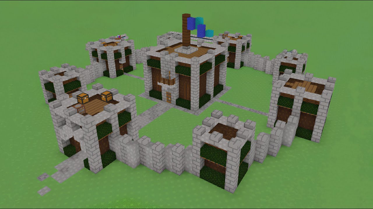 Bloxd.io: Ultimate Survival base Tutorial (how to build base in bloxd ...