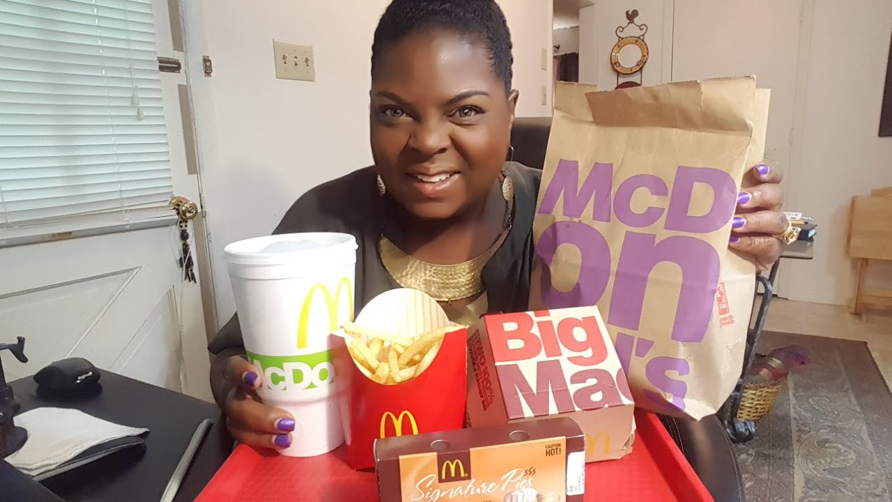 McDonalds Big Mac Attack Meal🍟/Mukbang - YouTube
