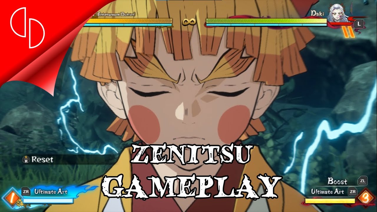 Zenitsu Gameplay || Demon Slayer : Kimetsu no Yaiba - The Hinokami ...