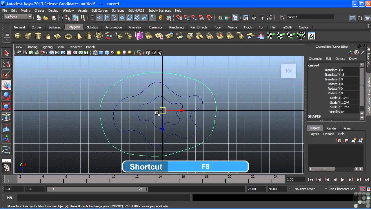 Maya 2013 Tutorial | Loft Tool | InfiniteSkills - YouTube