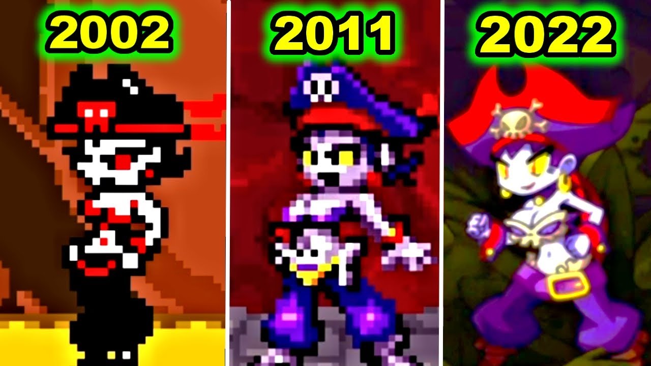 Shantae - Evolution of Risky Boots Boss Fights (2002 - 2022) - YouTube
