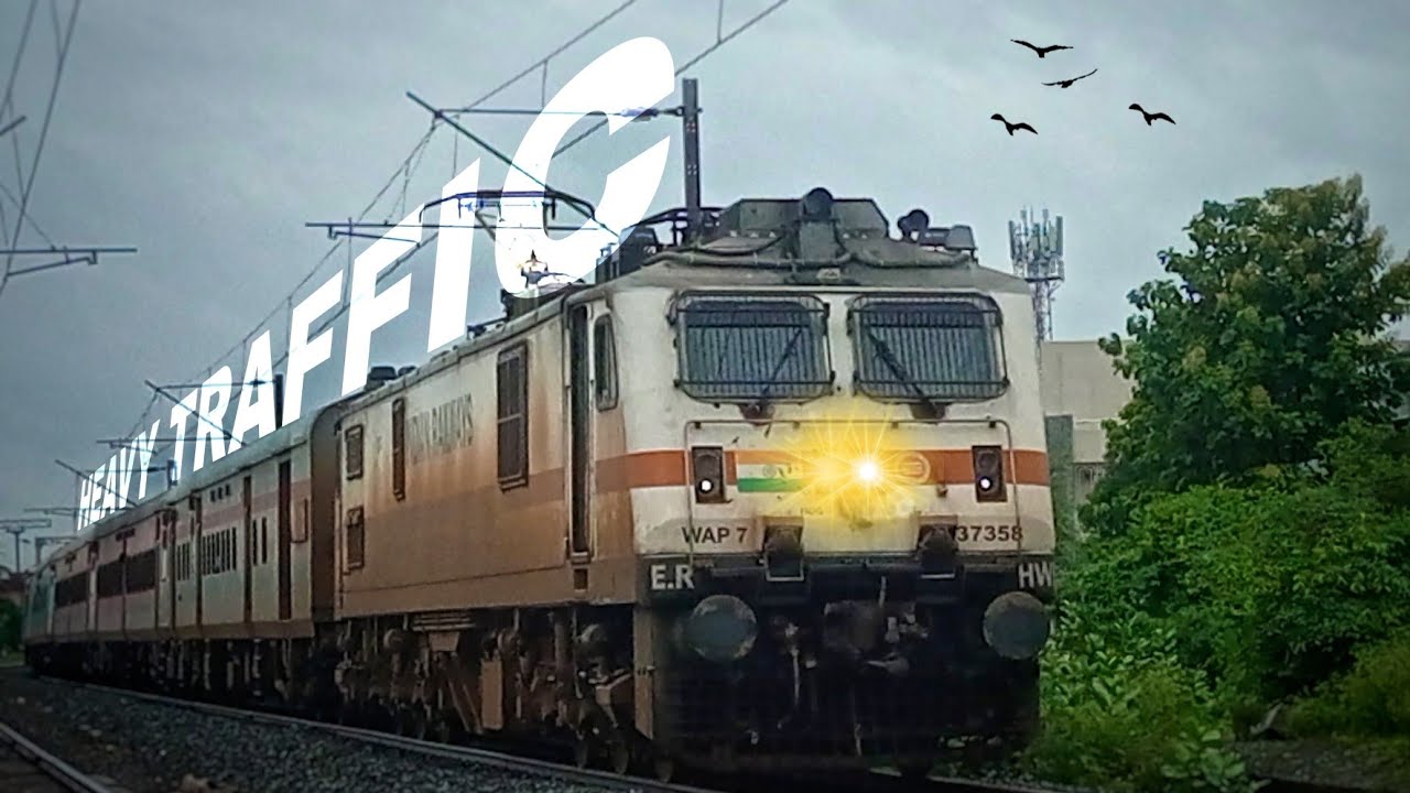 Morning Train Traffic At Sambalpur Jn Samaleswari Express, Maurya ...