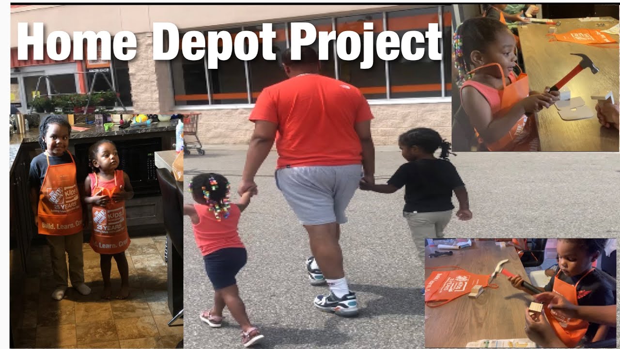 Kids Building a Summer Camper | Home Depot Project | 2022 - YouTube